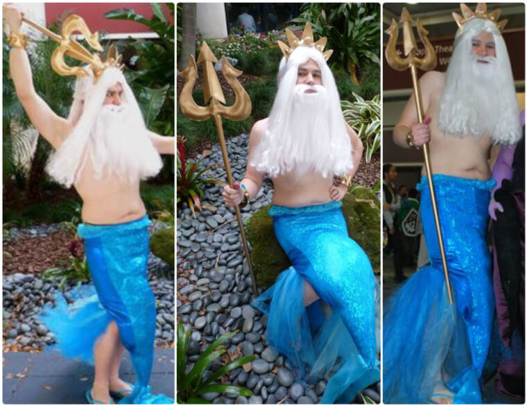 King triton costume store