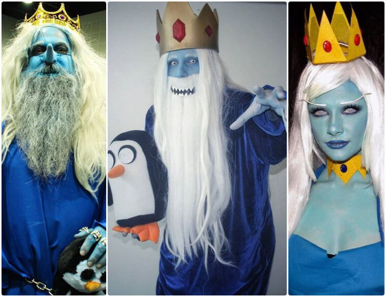 How To Create Ice King Costume Without Sewing Shecos Blog