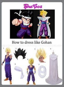 DIY Guide for Son Gohan Cosplay | SheCos Blog