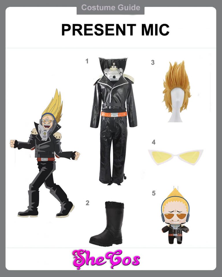 The Perfect DIY Guide of Present Mic Cosplay | SheCos Blog